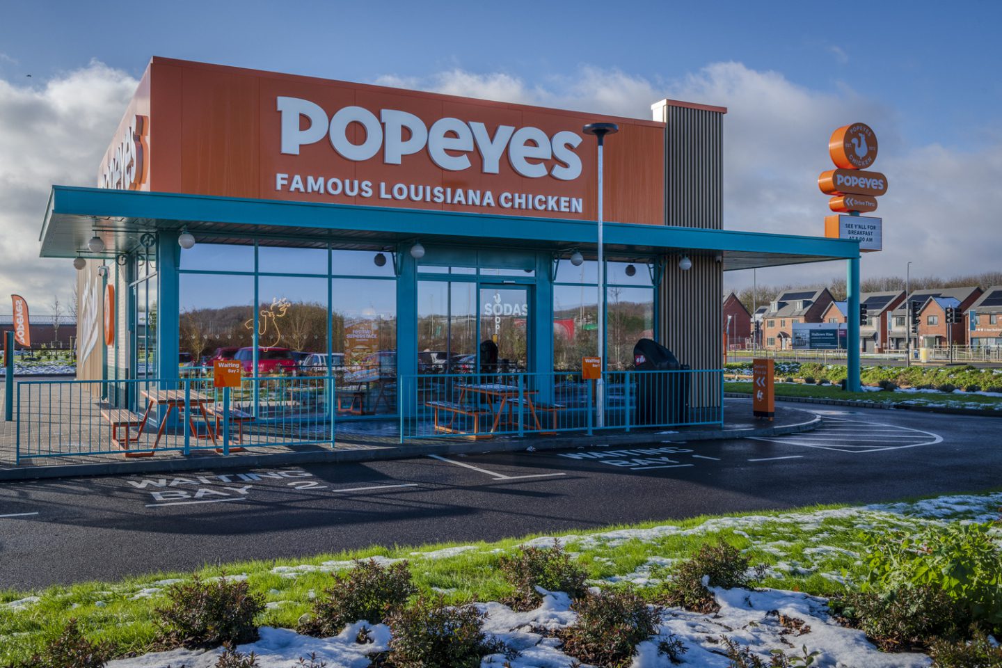 SGP completes build for new Popeye’s restaurant and drive-thru - SGP